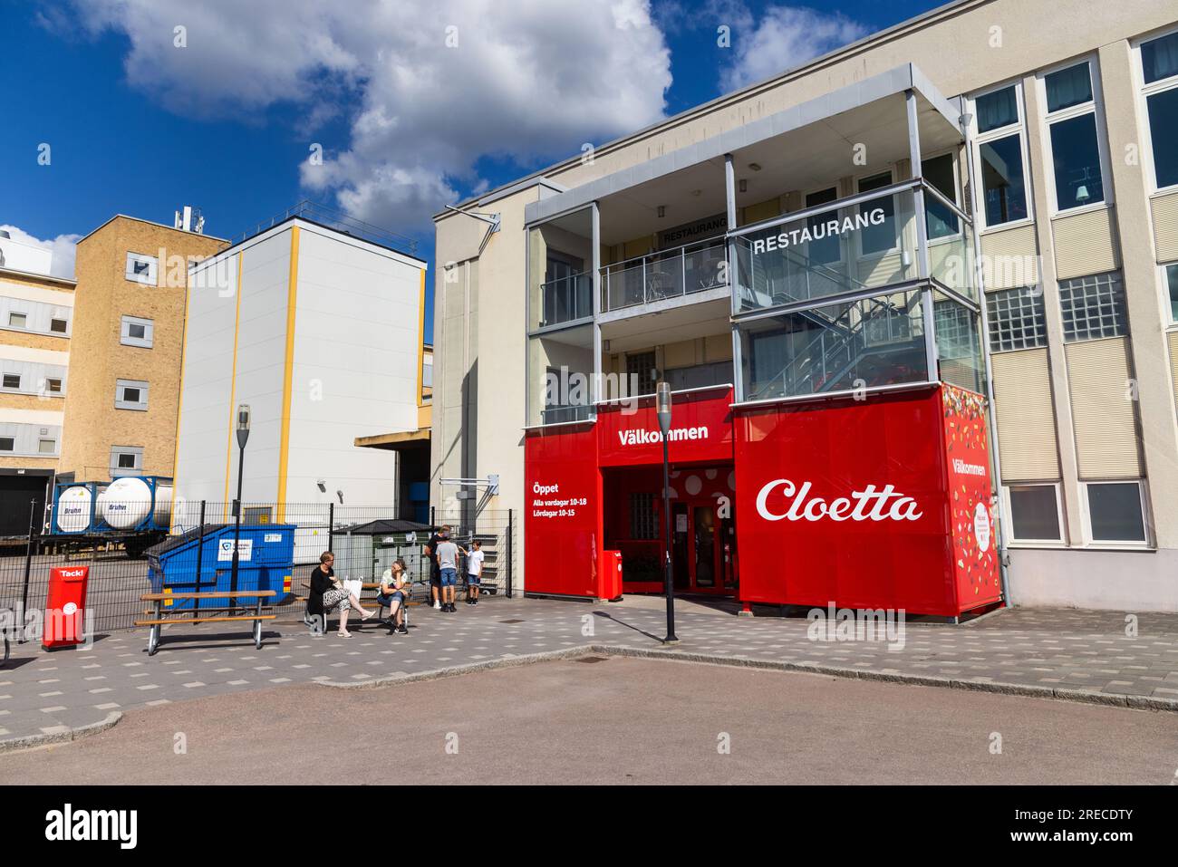 Candy factory exterior hi-res stock photography and images - Alamy