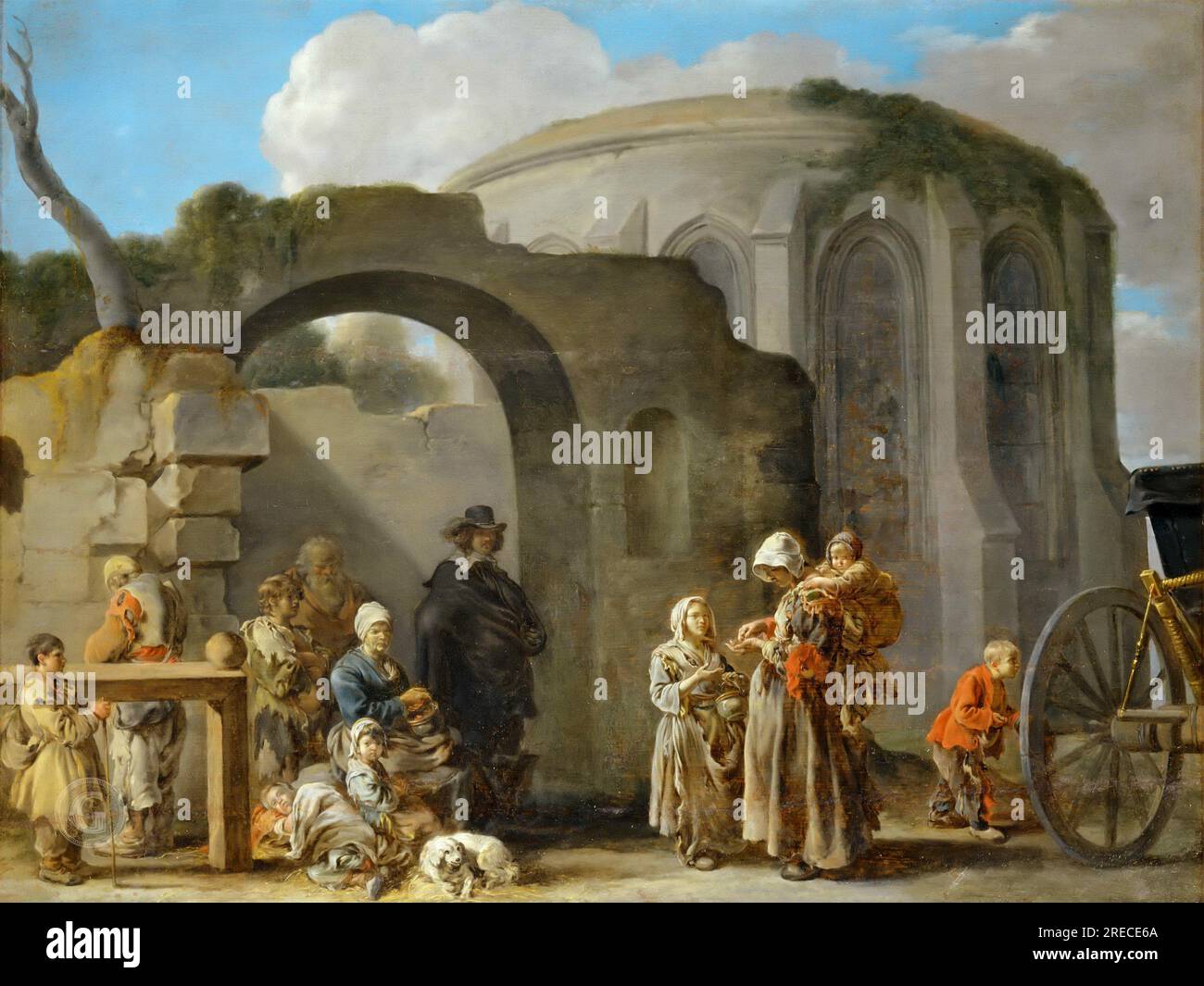 Sebastien bourdon painting hi-res stock photography and images - Alamy