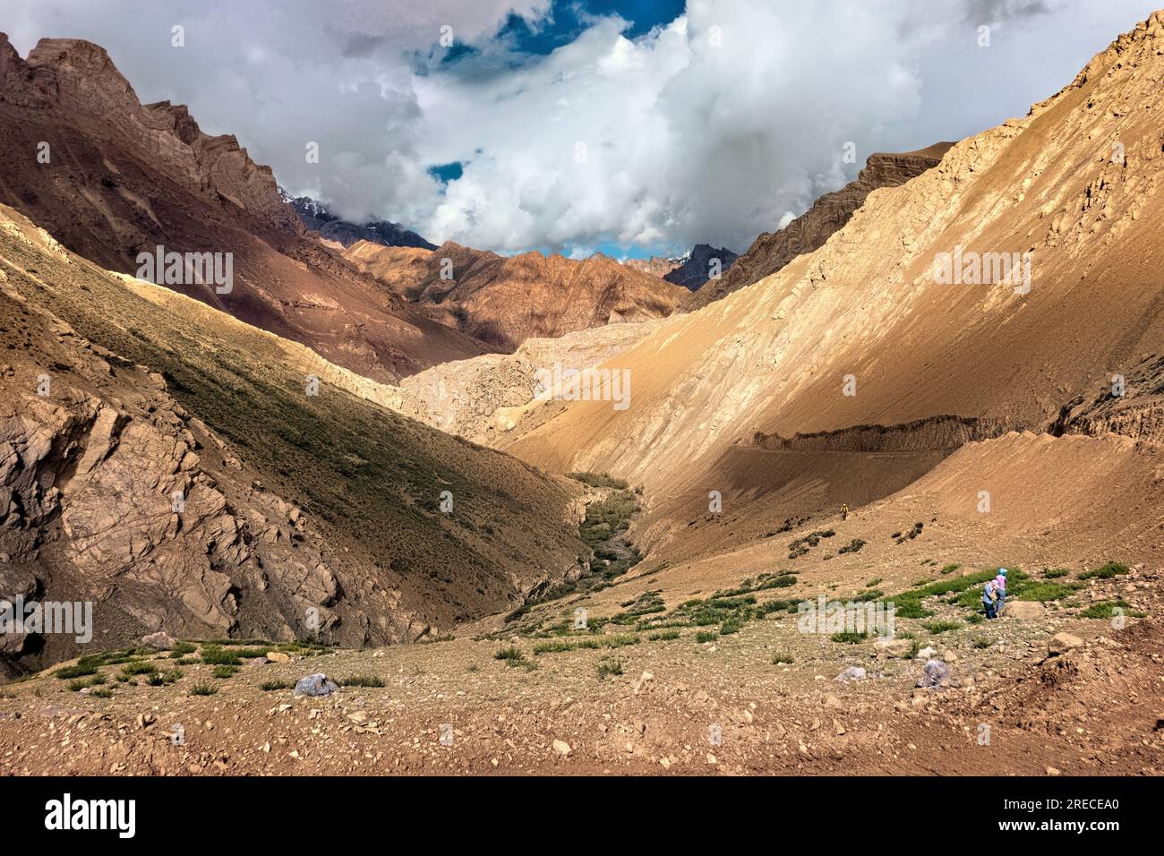 Trekking to Lingshed Sumdo, Zanskar, Ladakh, India Stock Photo - Alamy