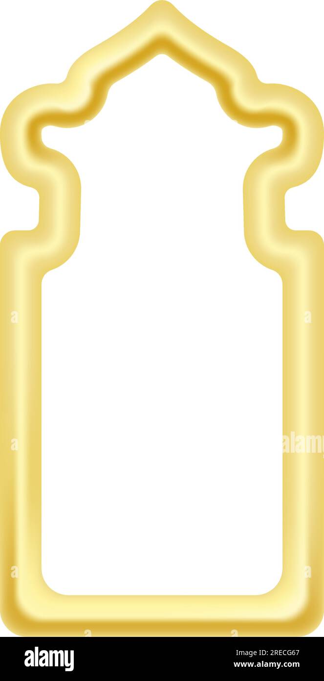 Golden 3d frame indian hi-res stock photography and images - Alamy