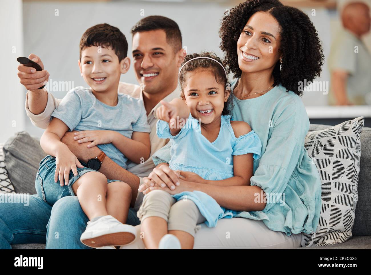 Mom children relax on hi-res stock photography and images - Alamy