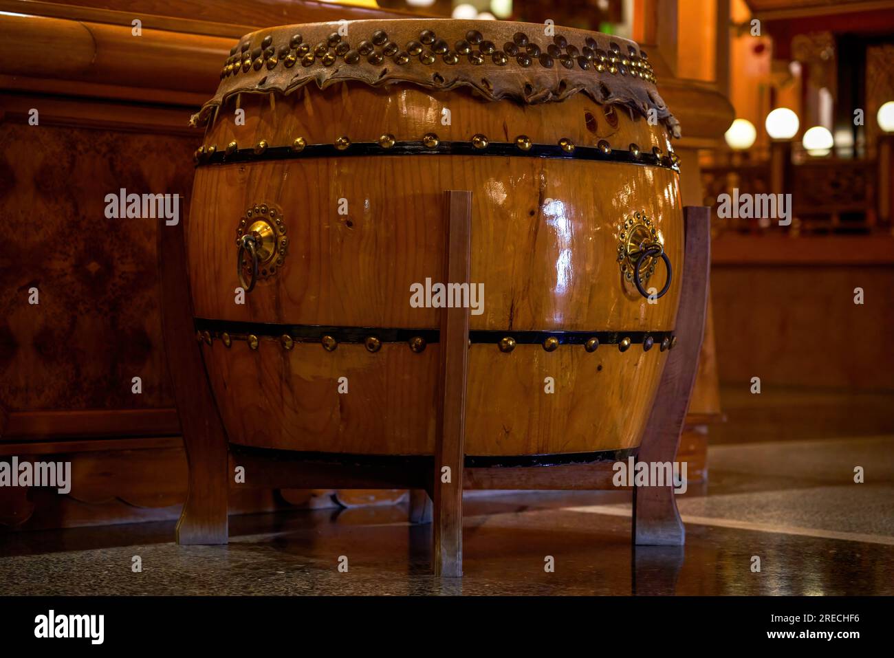 Close-up of various traditional Chinese vocal instruments Stock Photo ...