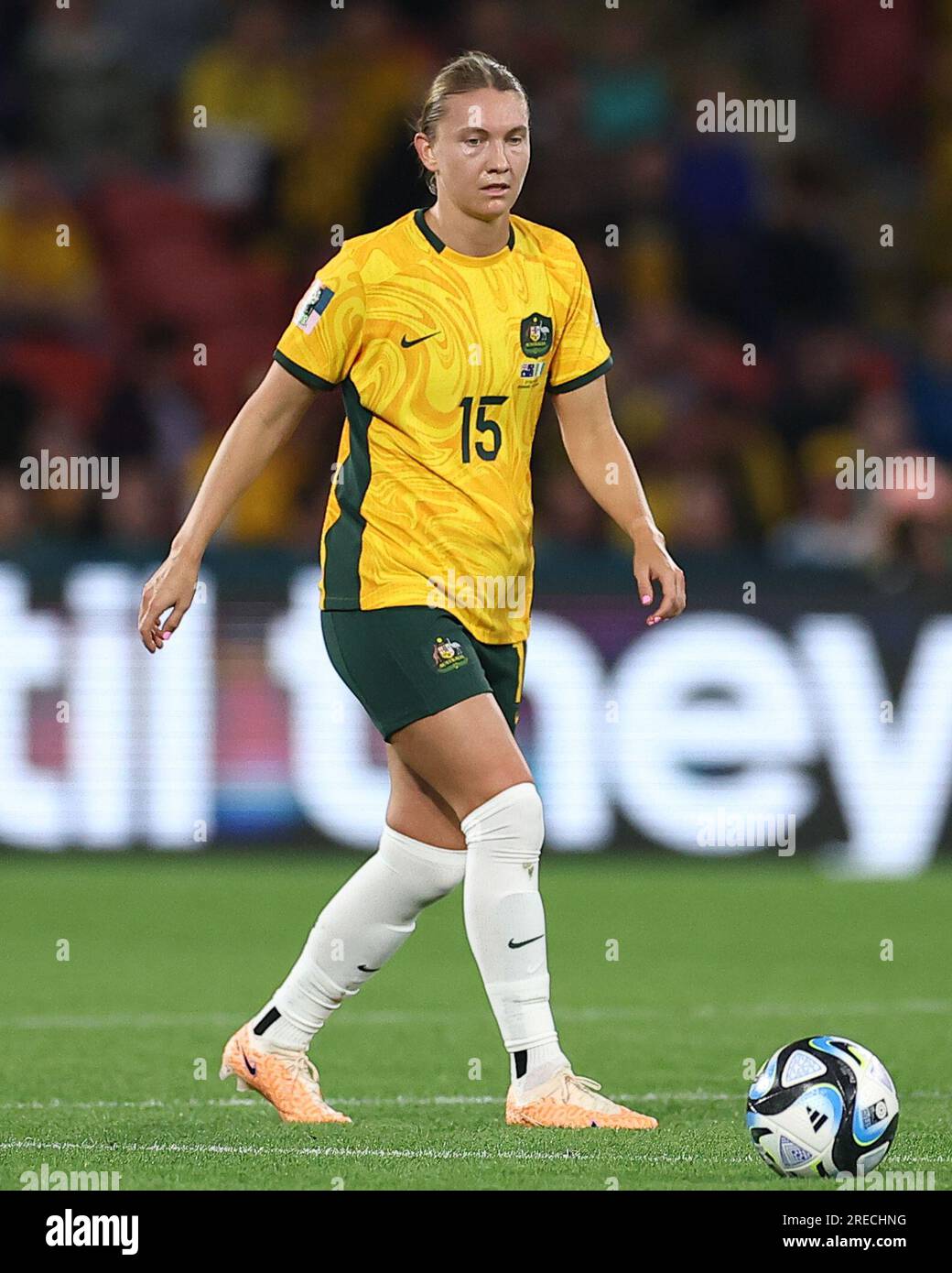 Brisbane, Australia. 27th July, 2023. Clare Hunt #15 of Australia ...