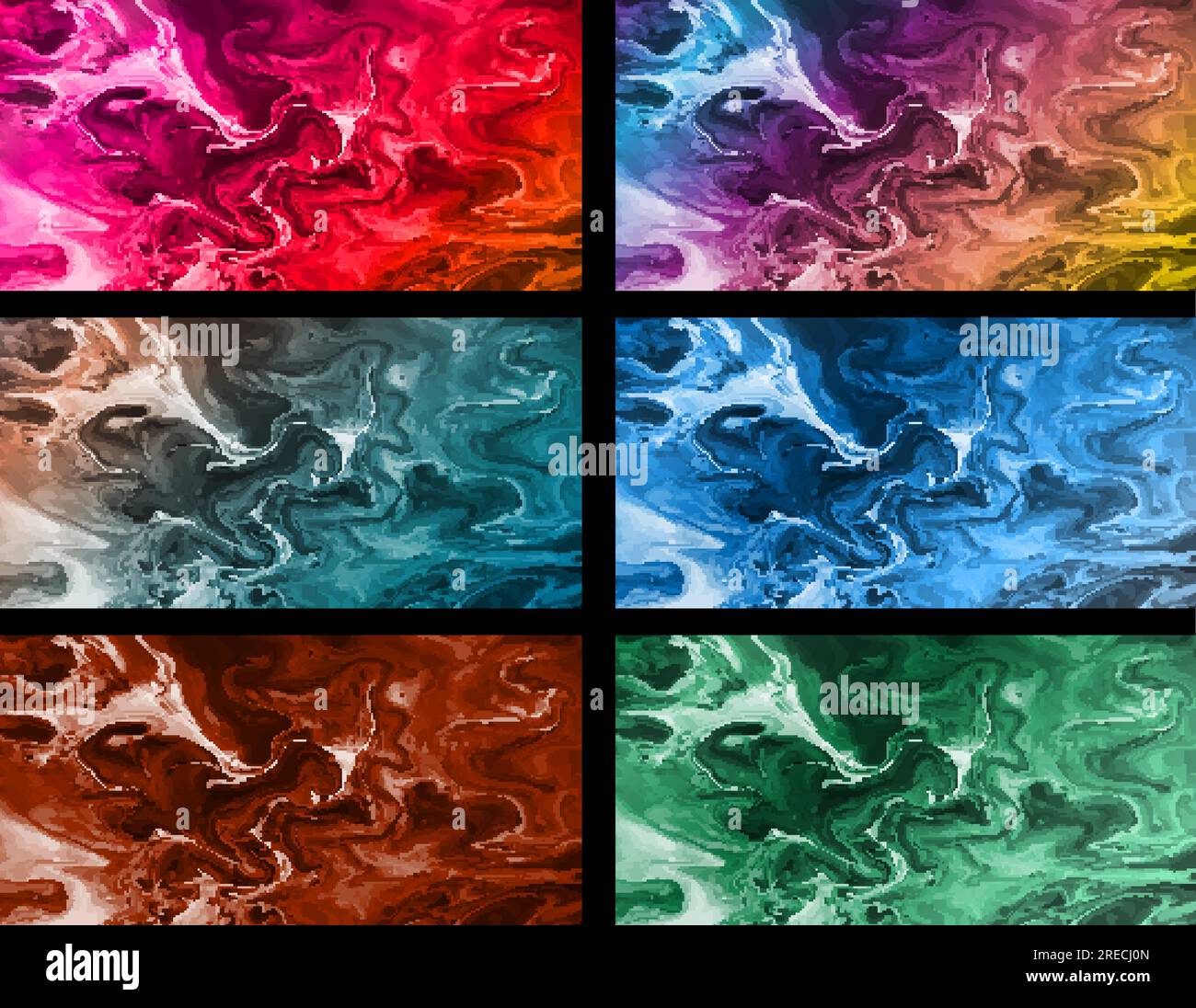Colorful background with the effect of spreading liquid. Liquid art for ...