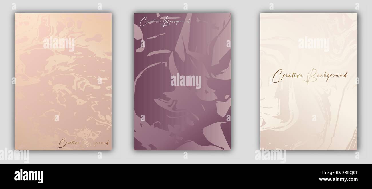 Premium luxury background. A set of templates for the cover, poster ...