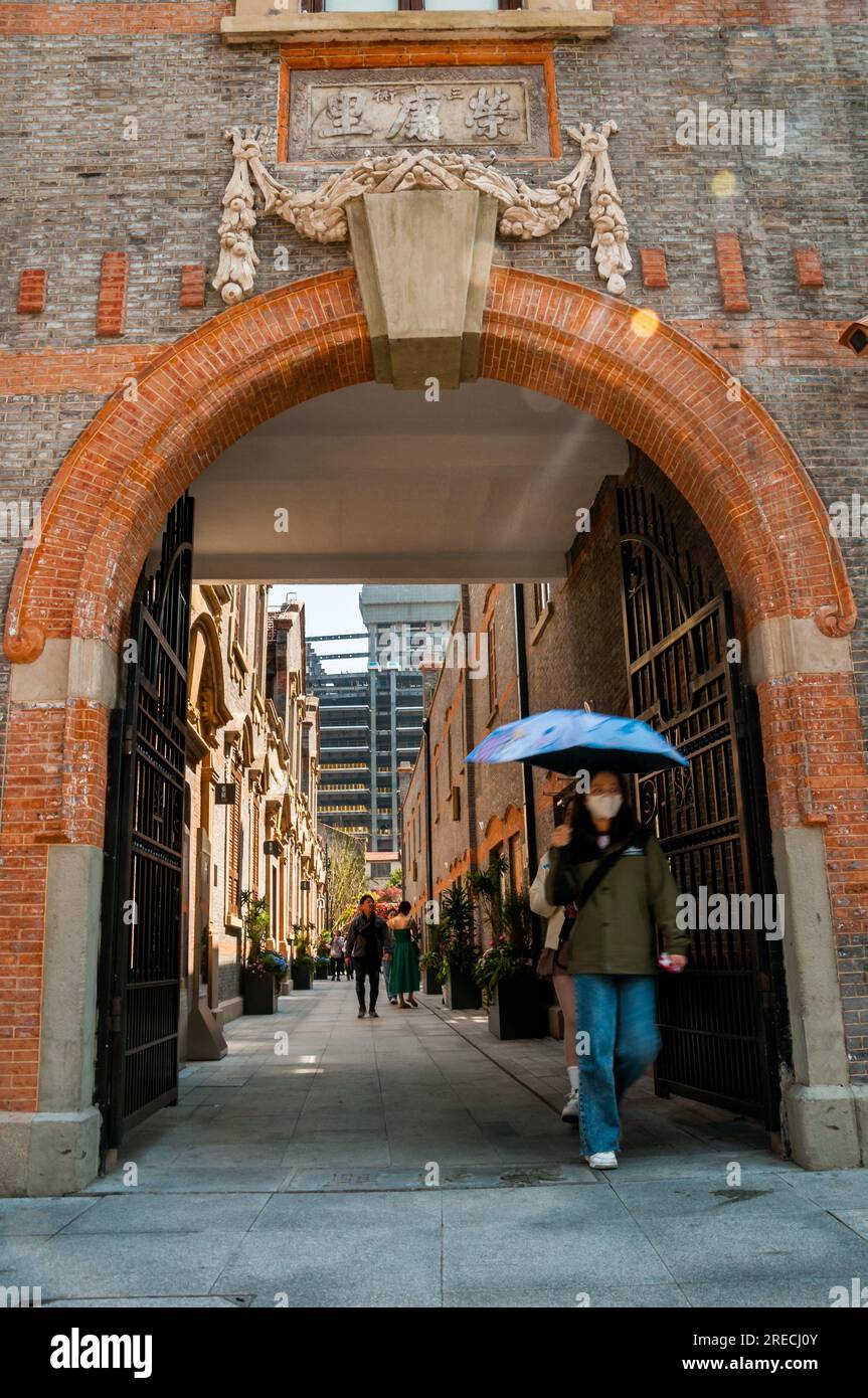 Shikumen style style buildings hi-res stock photography and images - Alamy