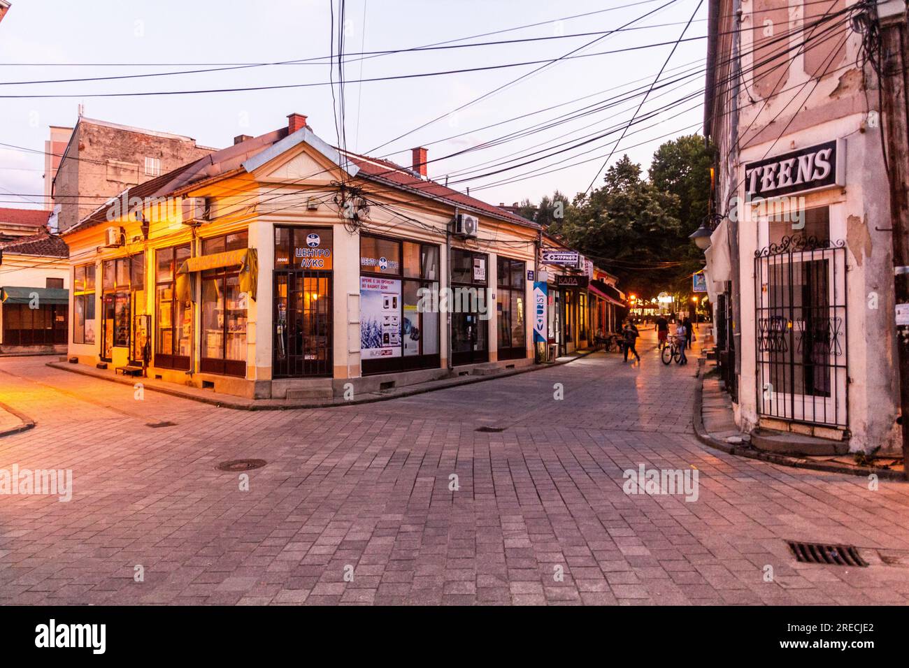Bitola city streets hi-res stock photography and images - Alamy