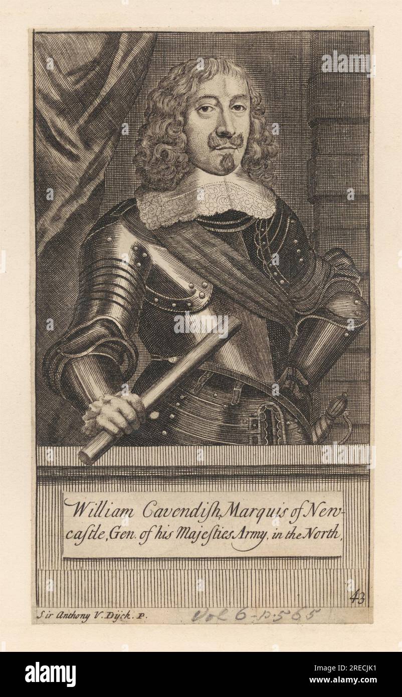William Cavendish, Marquis of Newcastle, General of His Majesties Army ...