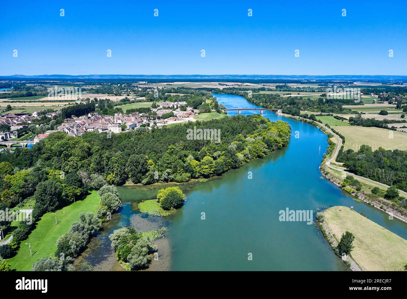 Verdun aerial hi-res stock photography and images - Alamy