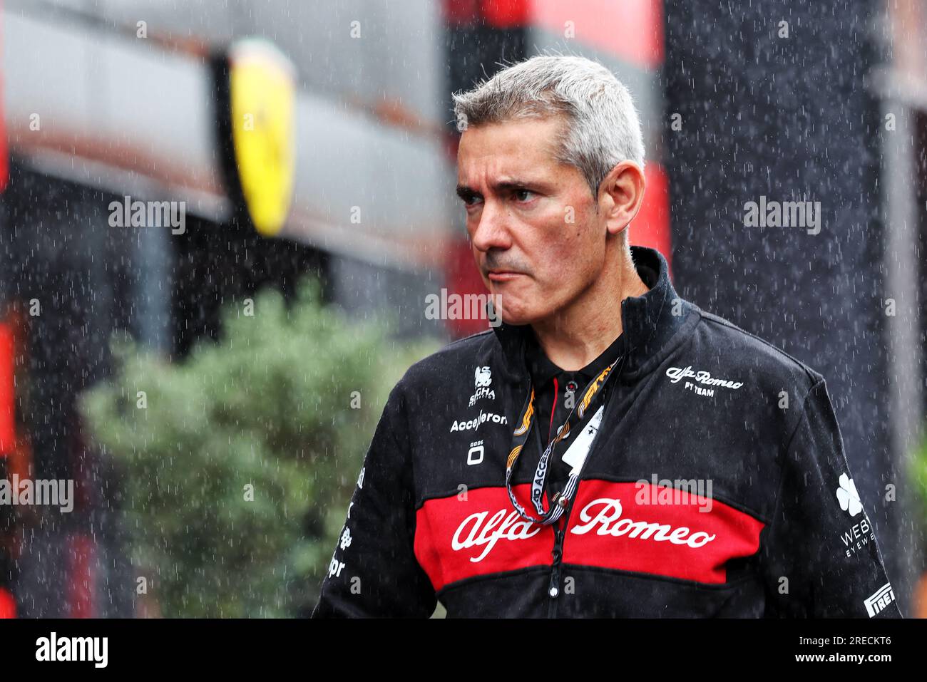 Spa Francorchamps, Belgium. 27th July, 2023. Xevi Pujolar (ESP) Alfa ...