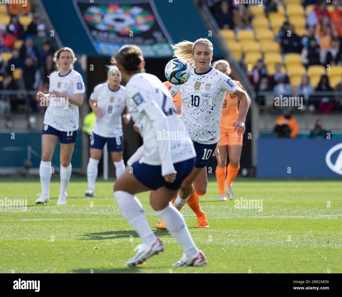Wellington, New Zealand. 27th July, 2023. USA vs Netherlands. Fifa ...