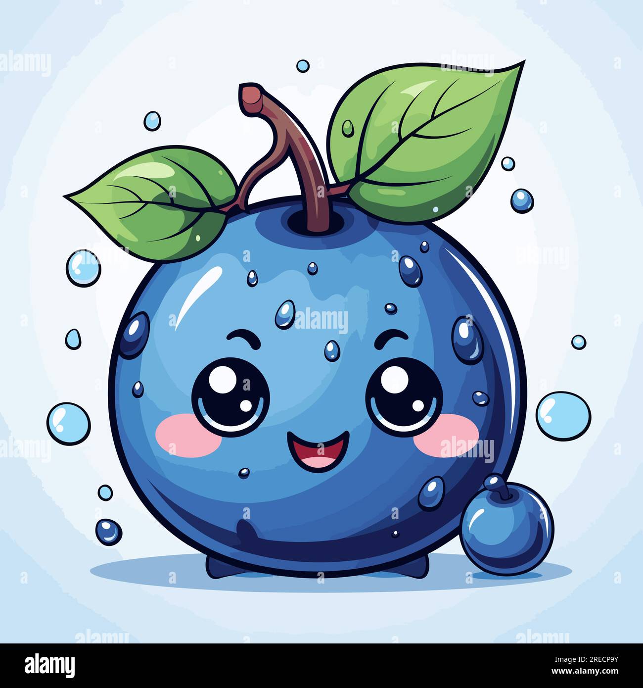 Blueberry Drawing Cartoon at Brian Schurman blog