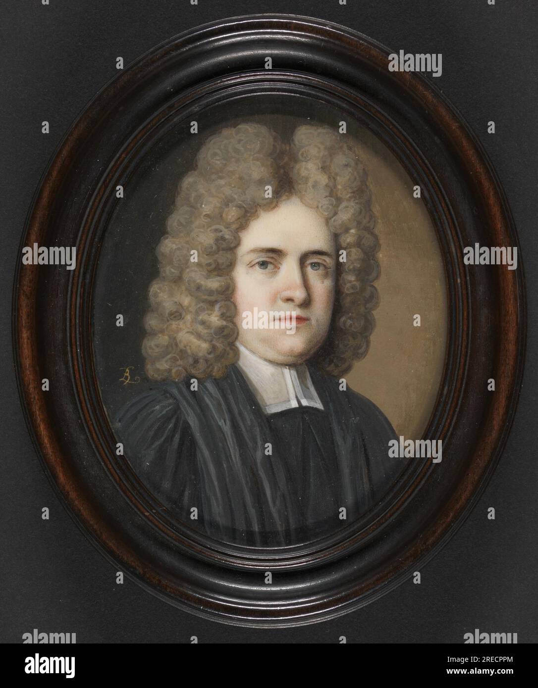 The Reverand Dr. John Harris 1707 by Bernard Lens III Stock Photo - Alamy