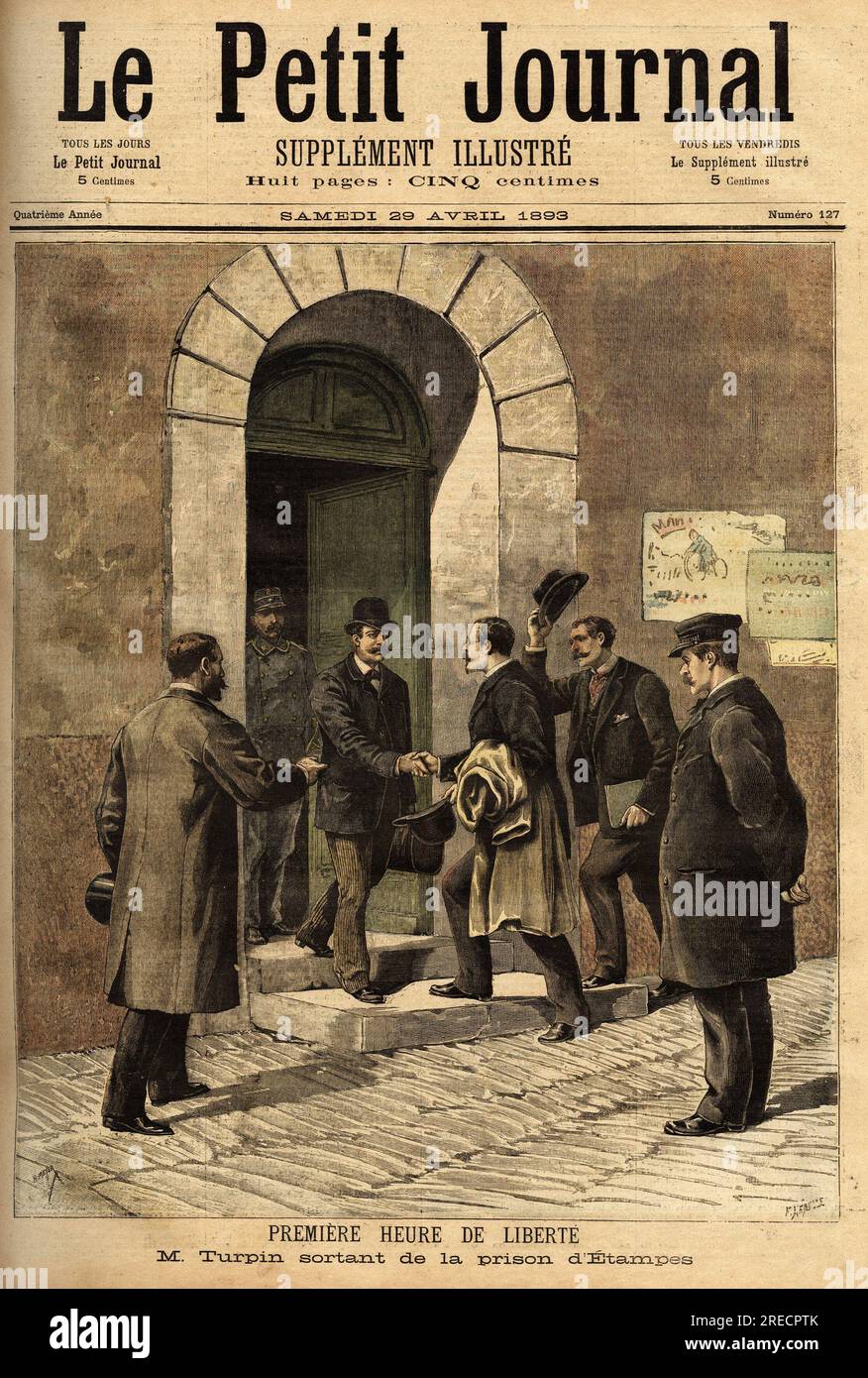 Eugene Turpin (1848-1927), chimiste, inventeur en 1884 de la melinite ...