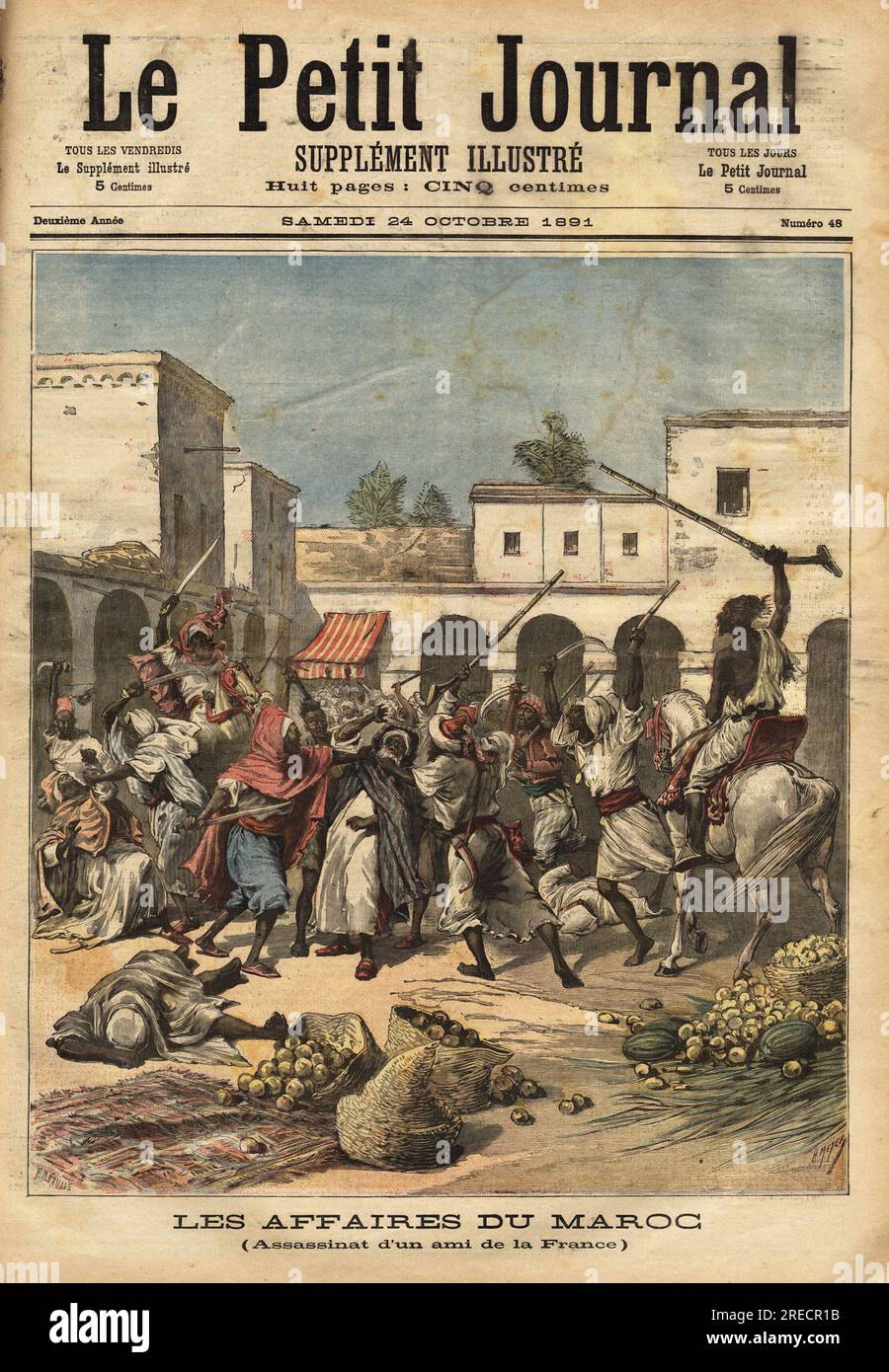 Assassinat de Ben Memmer Sya, a In Salah ( Maroc), le 8 septembre 1891 ...