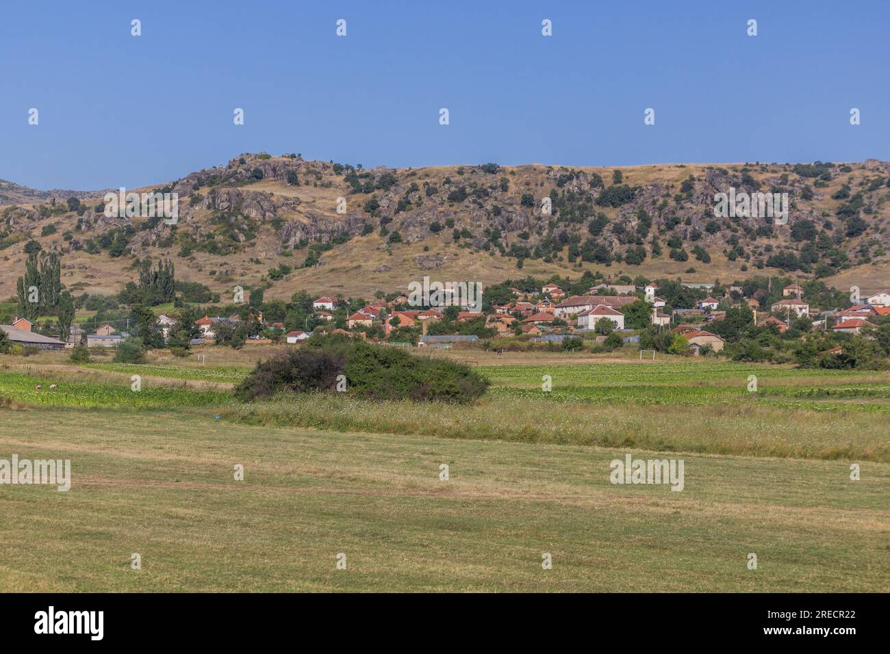 Rural landscape of North Macedonia Stock Photo - Alamy