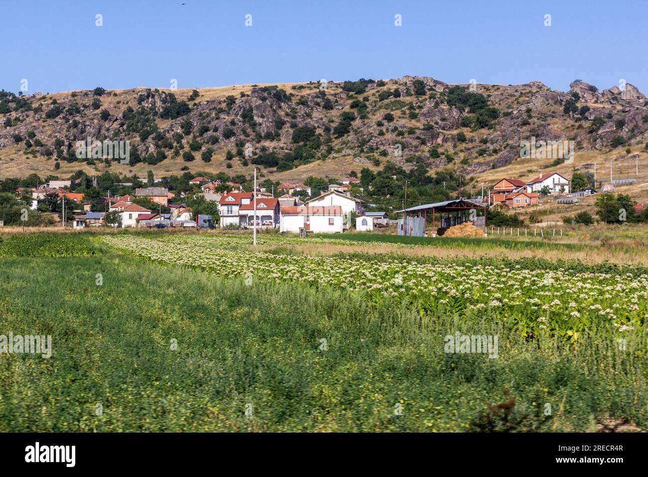 Rural landscape of North Macedonia Stock Photo - Alamy