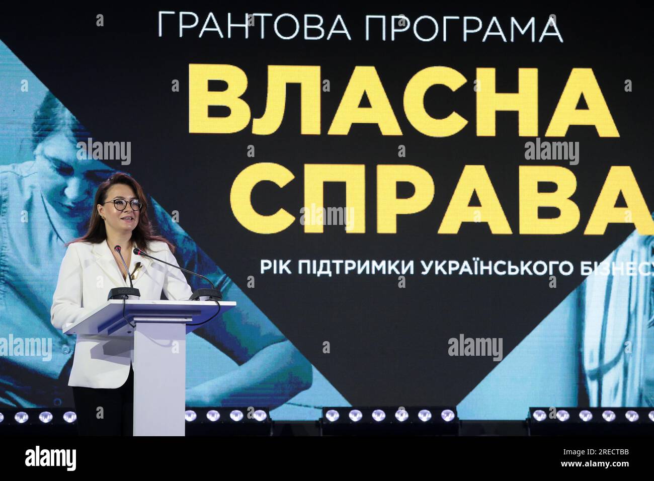 KYIV, UKRAINE - JULY 27, 2023 - First Deputy Prime Minister of Ukraine ...