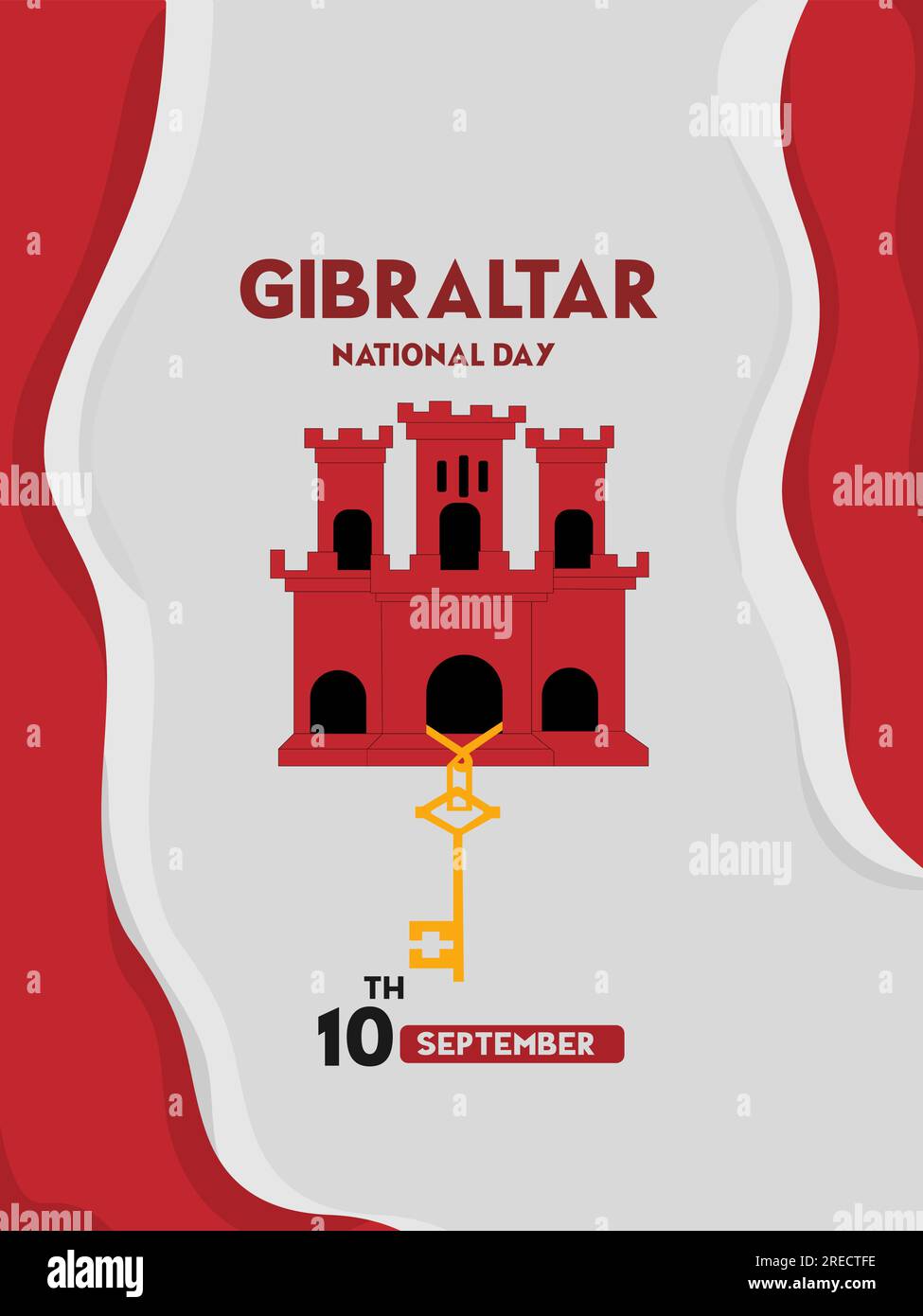 September 10th is National Gibraltar Day, celebrated with a flag ...