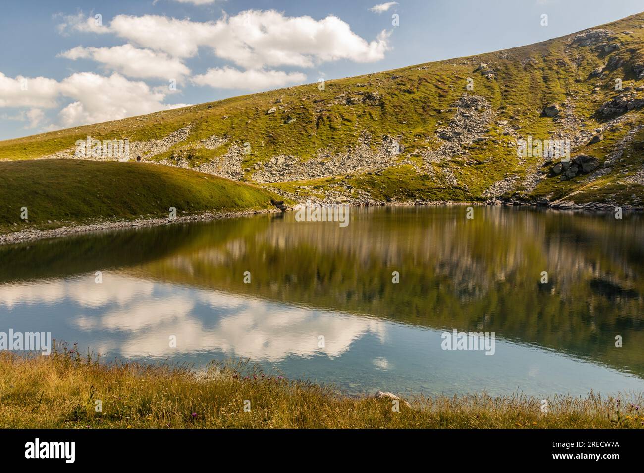 Golemo Ezero lake in Pelister national park, North Macedonia Stock ...