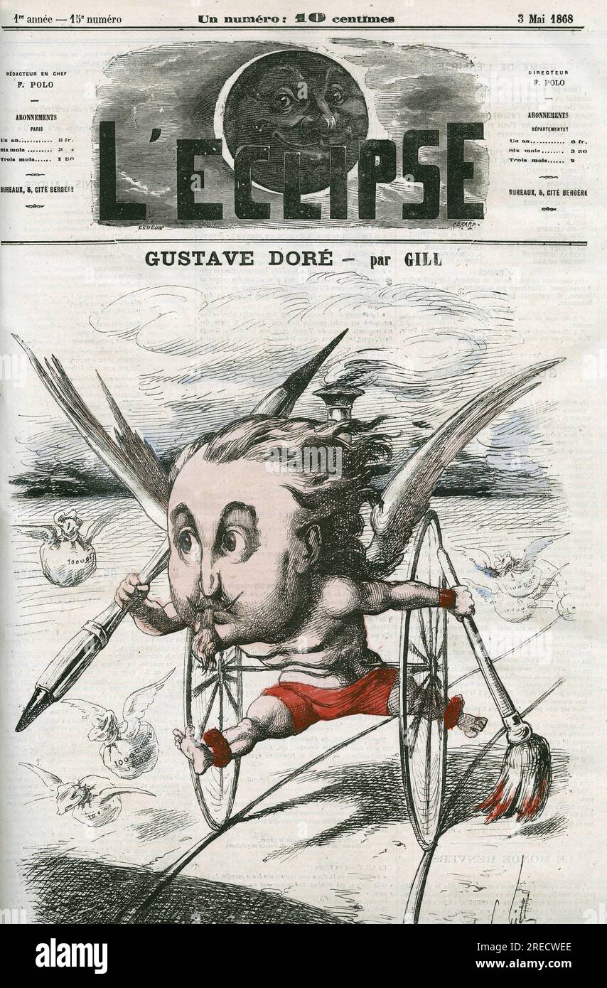 Gustave Dore (1832-1883), peintre, illustrateur et caricaturiste ...