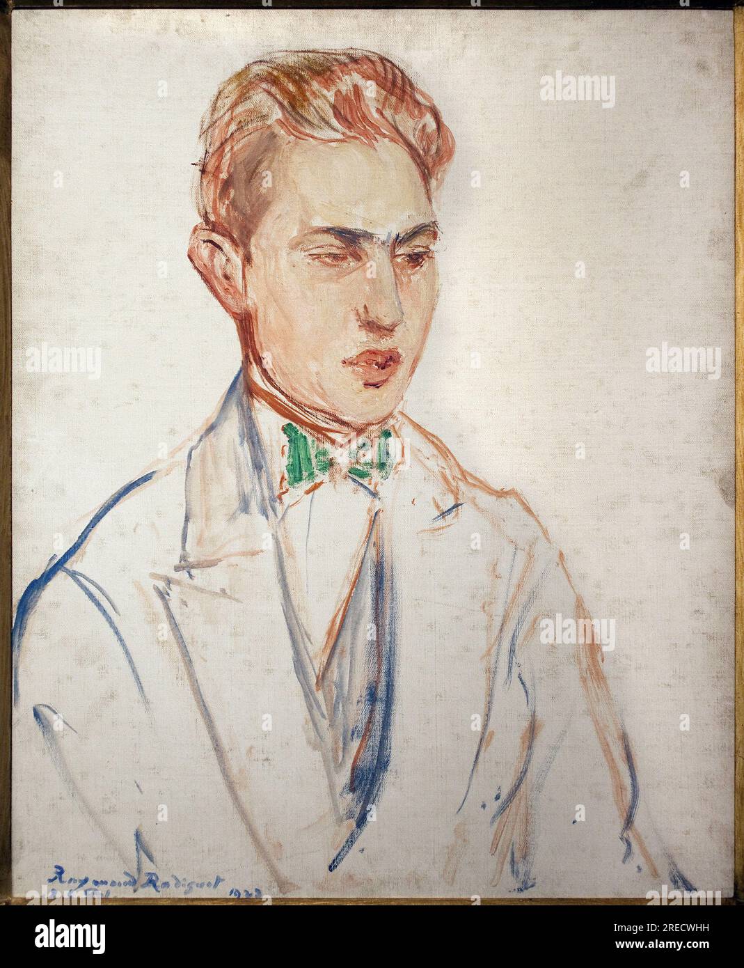 Etude pour le portrait de Raymond Radiguet (1903-1923). Oeuvre de ...