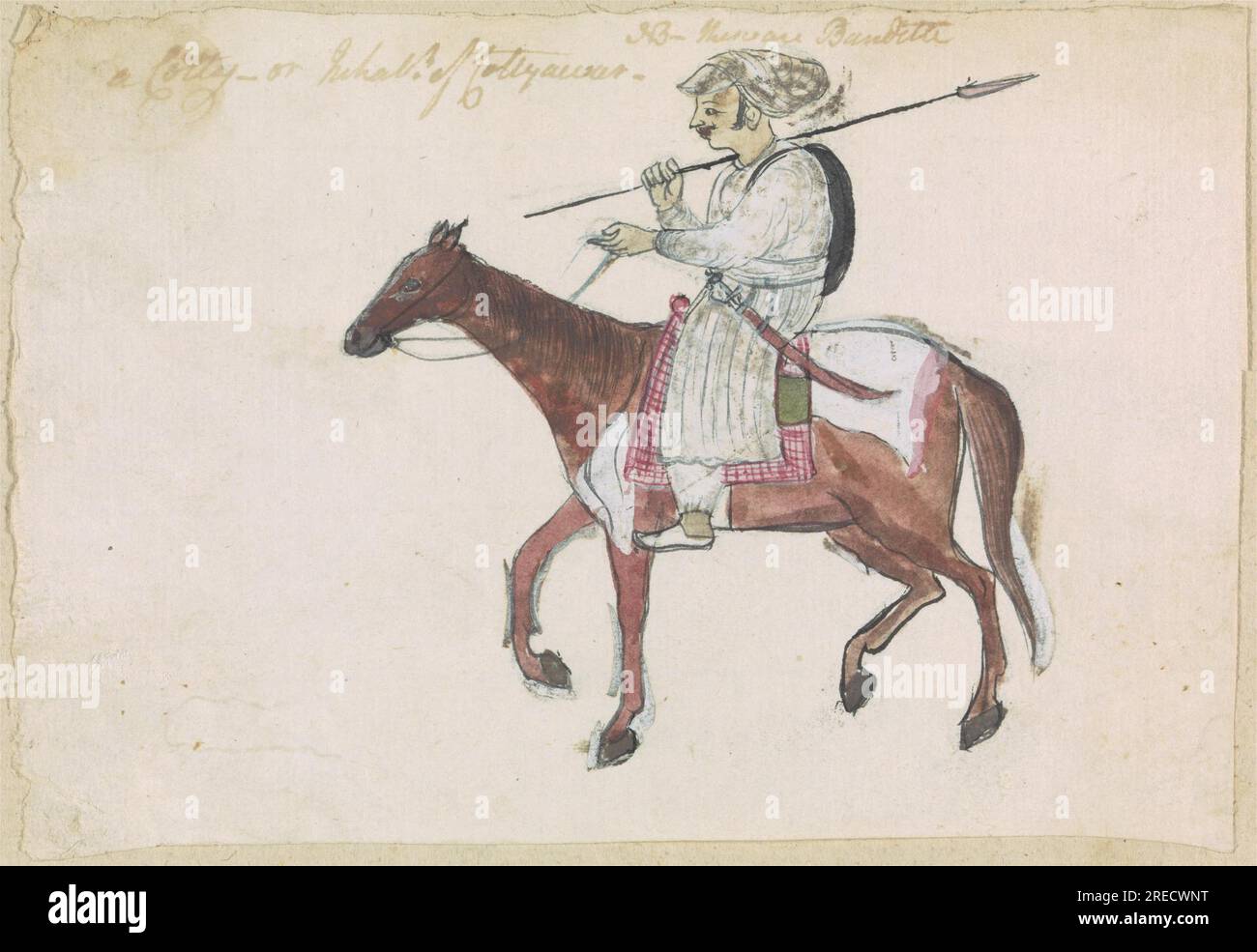 A Bandit by Gangaram Chintaman Tambat Stock Photo - Alamy