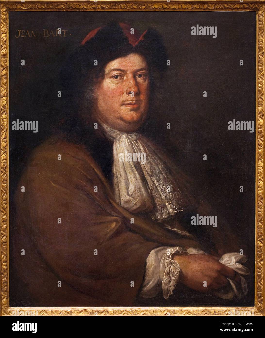 Portrait de Jean Bart (1650-1702). Peinture de Mathieu Elias (1658-1741 ...