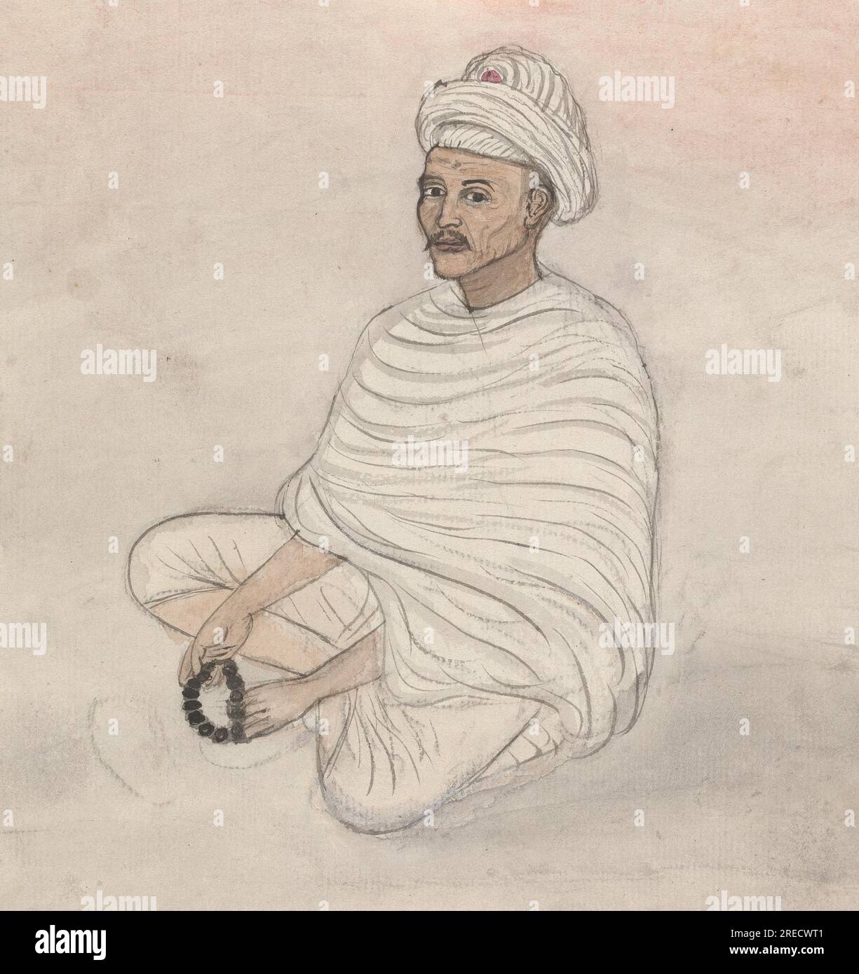 Praying Man by Gangaram Chintaman Tambat Stock Photo - Alamy