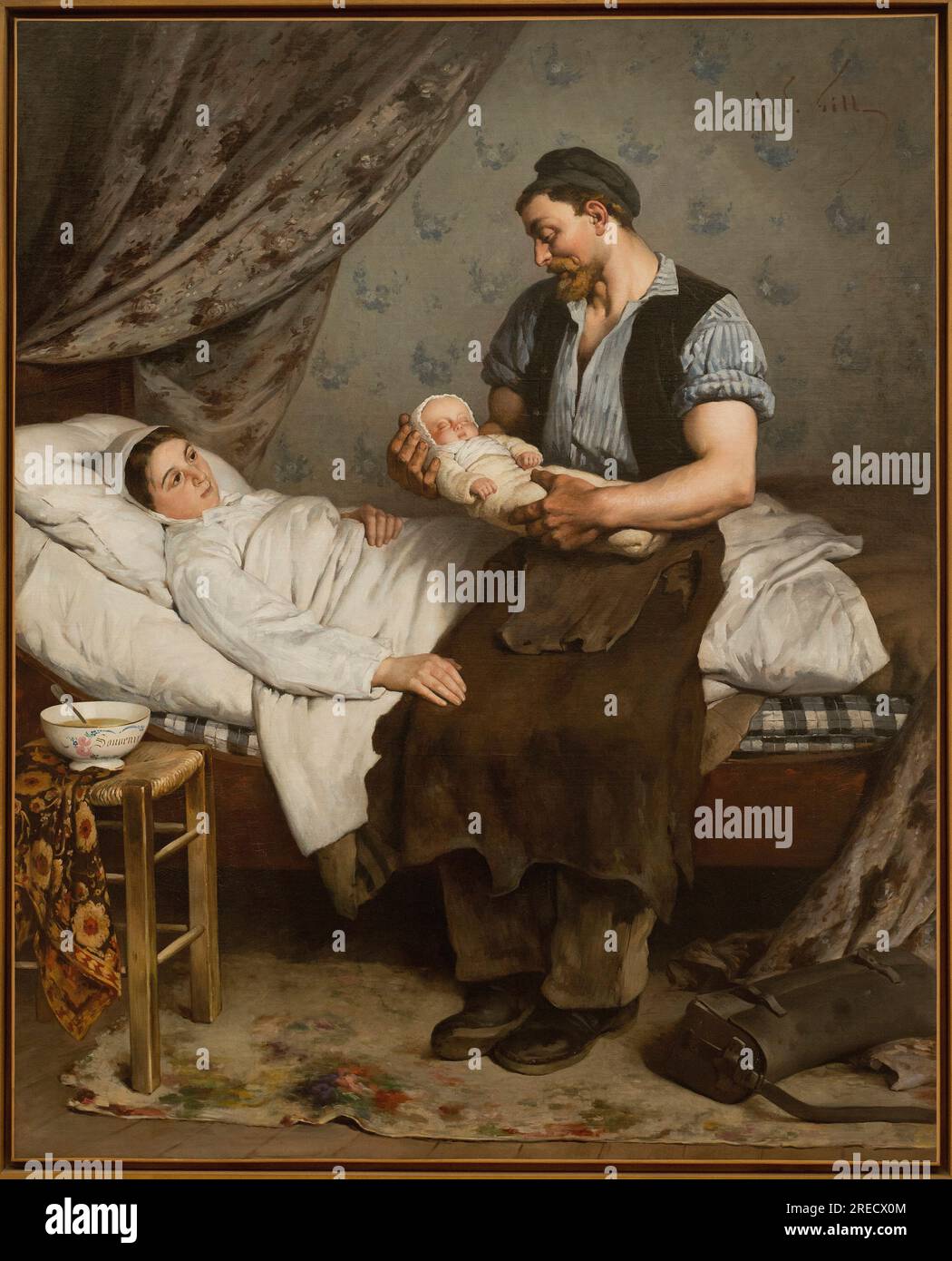 Newborn le nouveau ne hi-res stock photography and images - Alamy