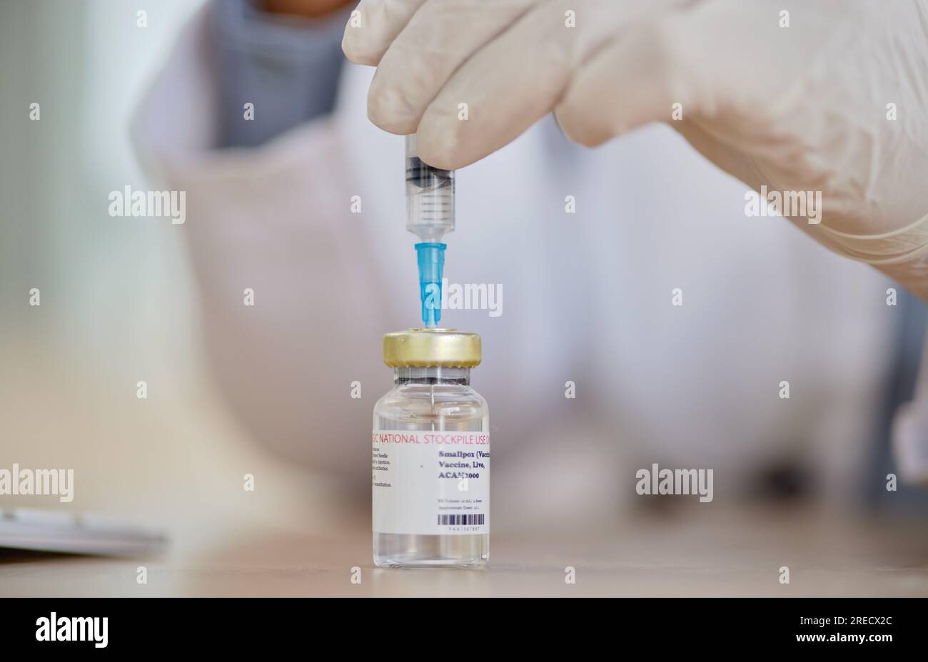 Smallpox injection hi-res stock photography and images - Alamy