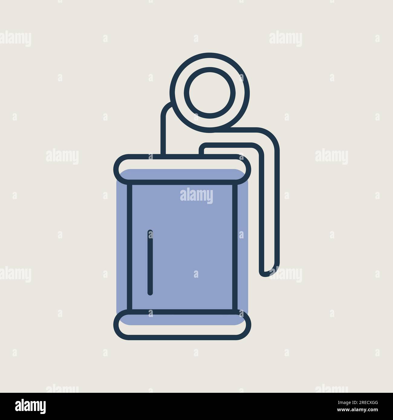 Hand flash grenade of special forces vector isolated icon. Police ...