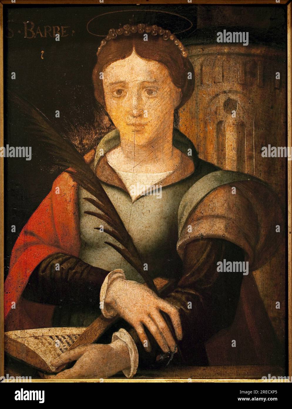 Sainte barbe peinture hi-res stock photography and images - Alamy