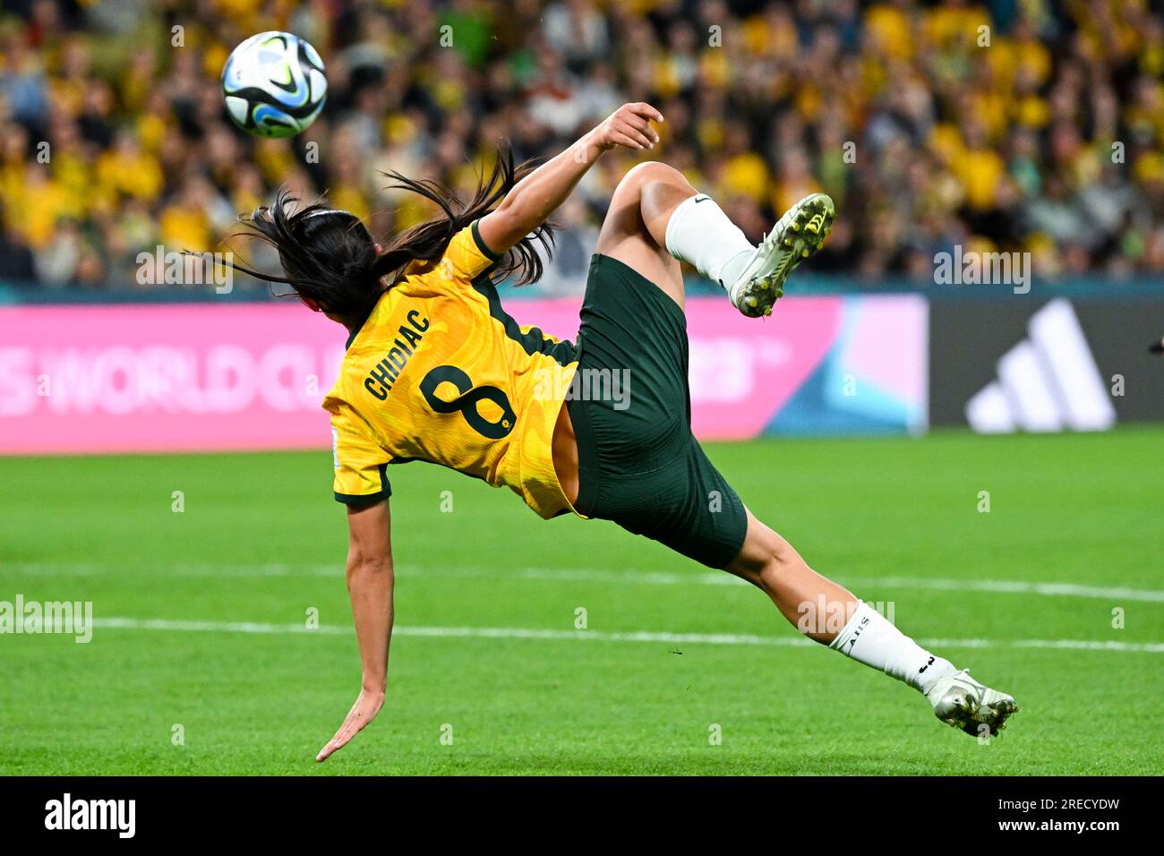 Brisbane, Australia. 27th July, 2023. Alex Chidiac of Australia in ...