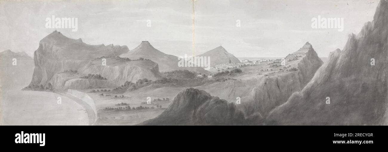 Capri circa 1818 by Isaac Weld Stock Photo - Alamy