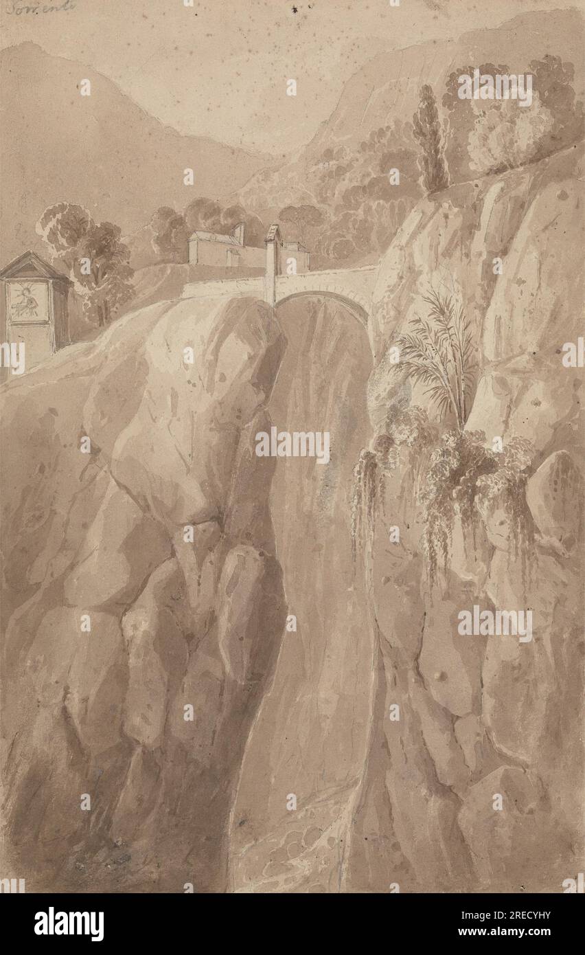 Sorrento circa 1818 by Isaac Weld Stock Photo - Alamy