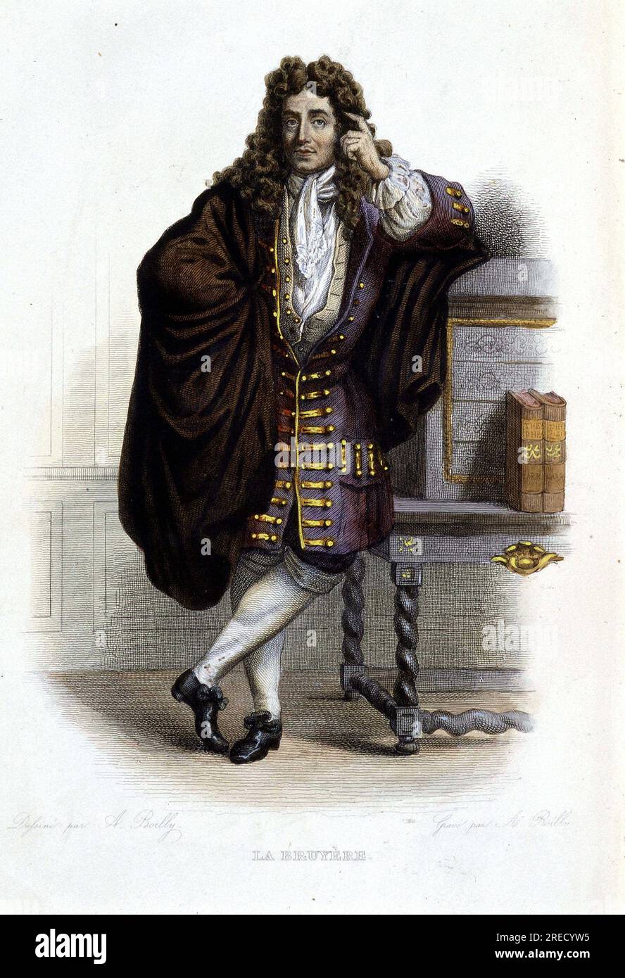 écrivain français jean de la bruyère hi-res stock photography and ...