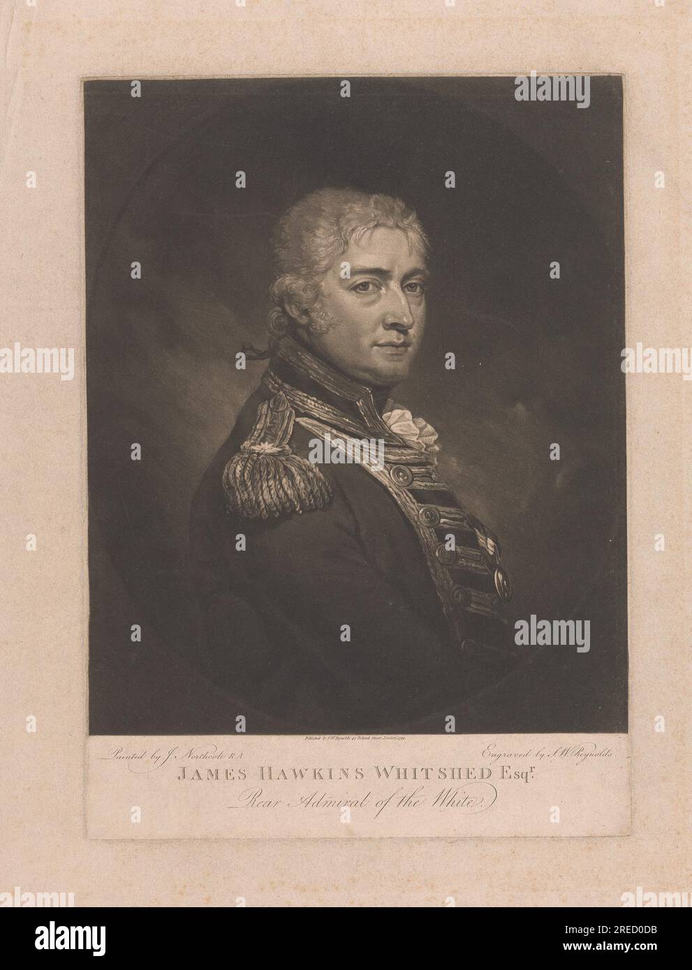 James Hawkins Whitshed Esq. 1799 by Samuel William Reynolds Stock Photo ...