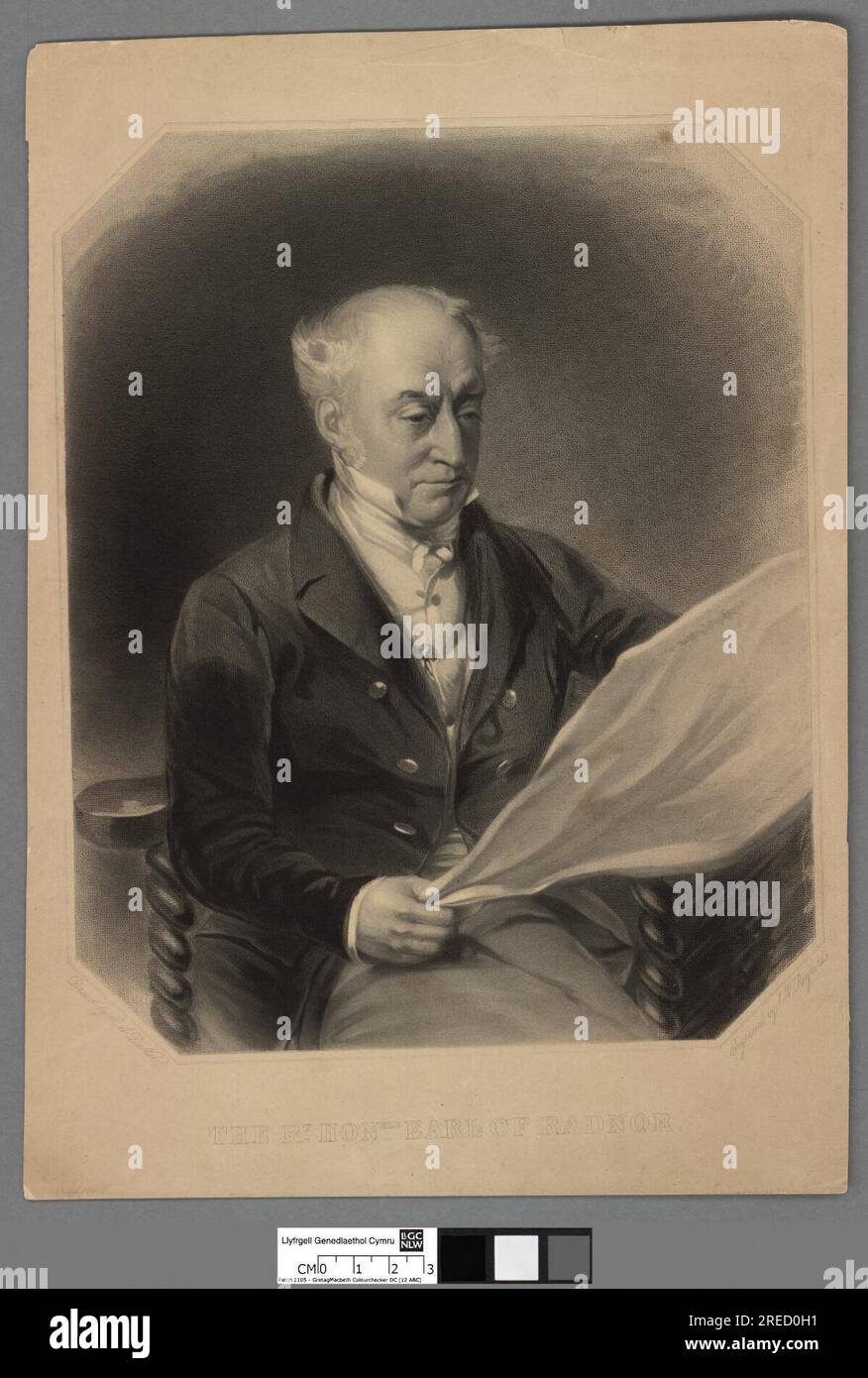 Rt. Honble. Earl of Radnor 1840s by Samuel William Reynolds Stock Photo ...