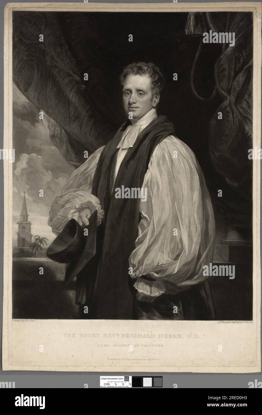 The Right Revd. Reginald Heber, D.D 1824 by Samuel William Reynolds ...