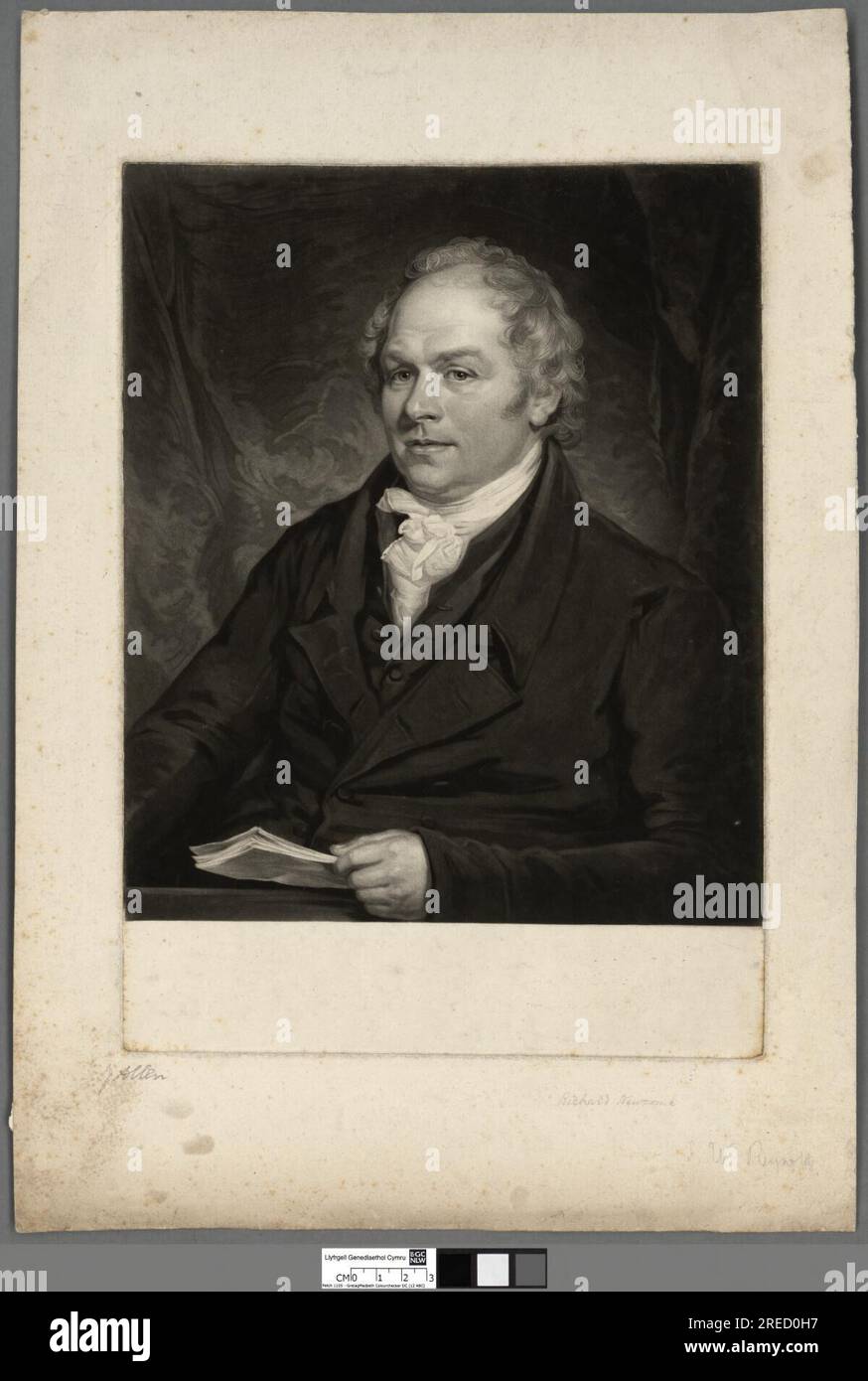 Richard Newcome circa 1810 by Samuel William Reynolds Stock Photo - Alamy