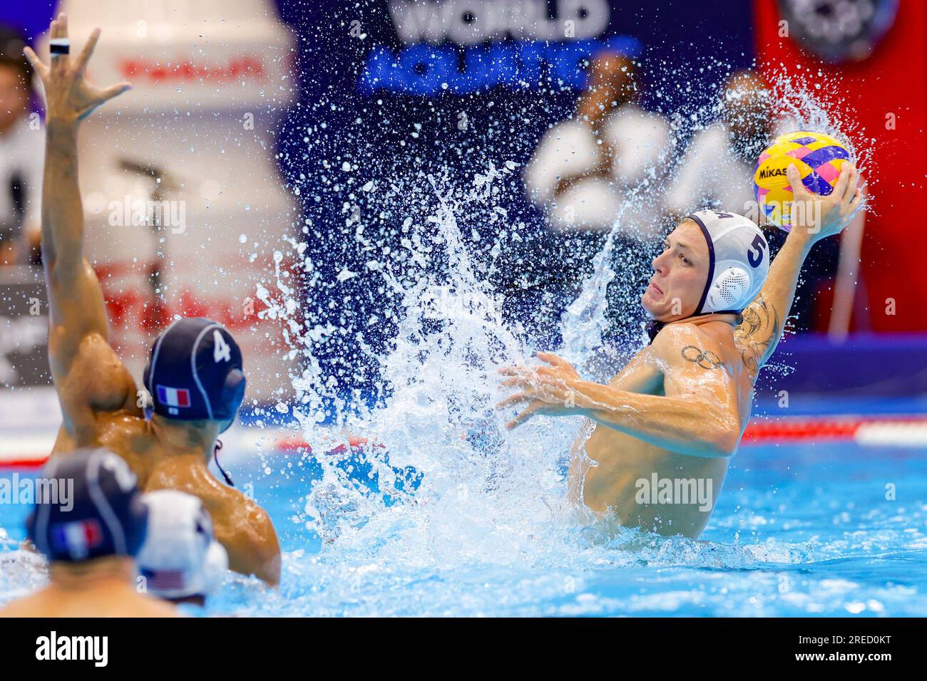 Fukuoka, Japan. 27th July, 2023. FUKUOKA, JAPAN - JULY 27: Alexandre ...