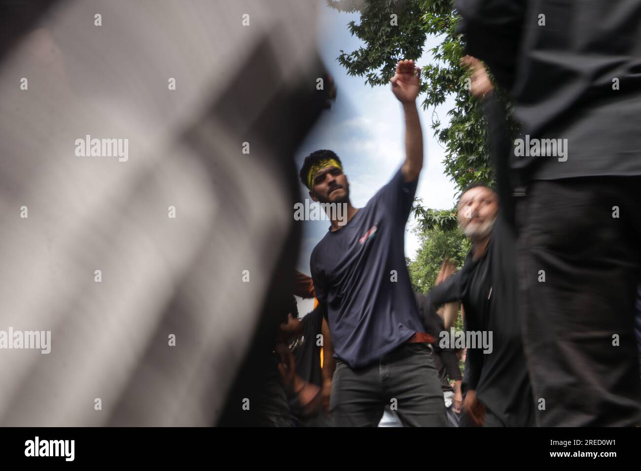 July 27, 2023, Srinagar, Jammu and Kashmir, India: A Kashmiri Shia ...