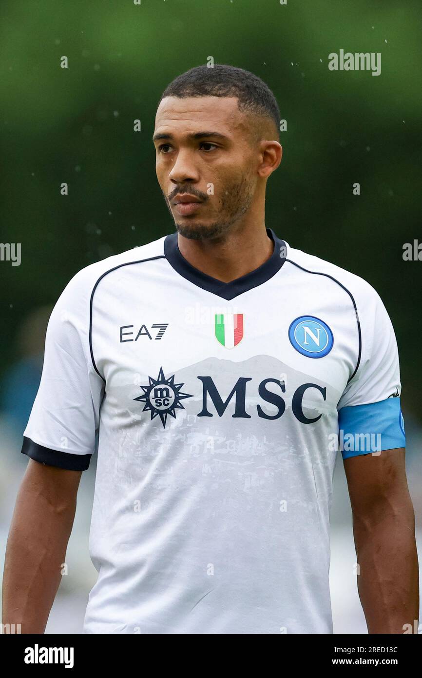 SSC Napoli's Brazilian defender Juan Jesus looks during friendly match ...