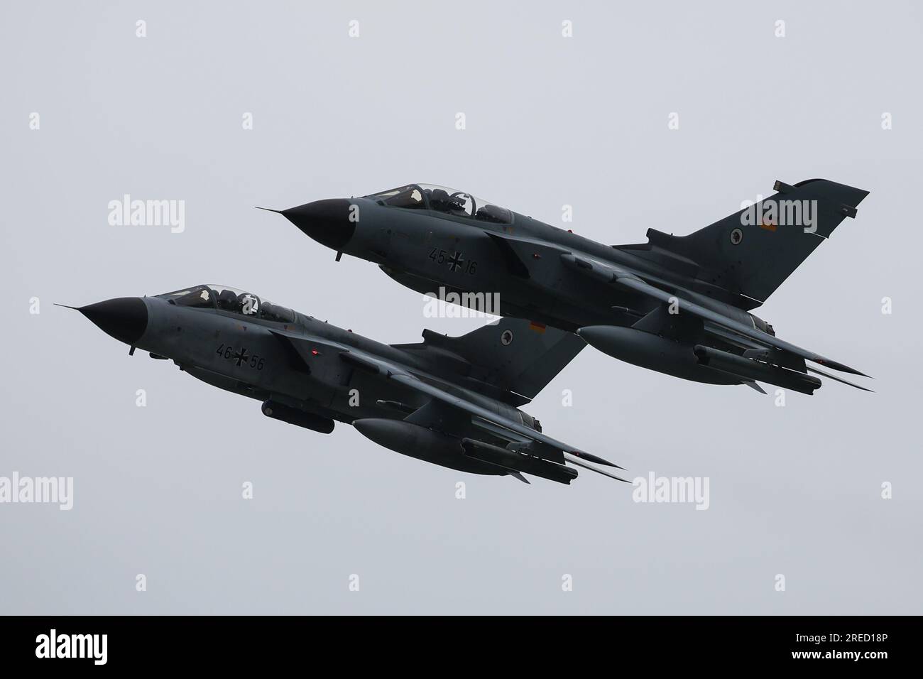 Jagel, Germany. 27th July, 2023. Two Tornados of the Air Force's ...