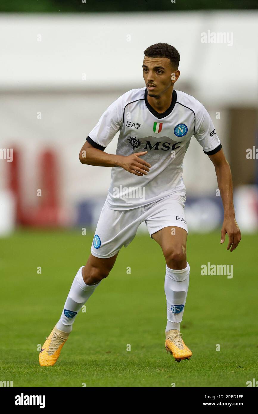 SSC Napoli's Algerian defender Karim Zedadka looks during friendly ...