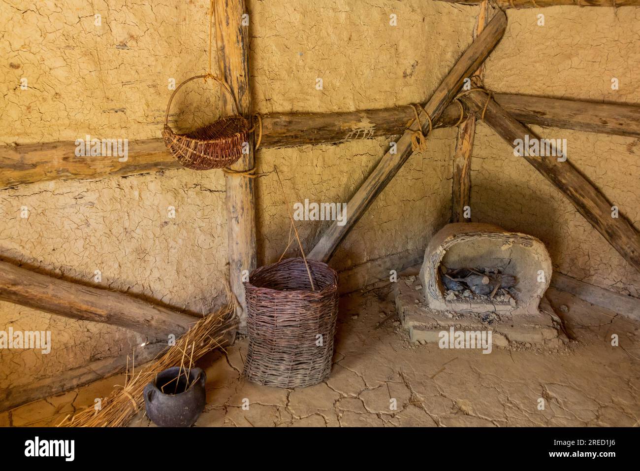 Prehistoric lake hut interior hi-res stock photography and images - Alamy