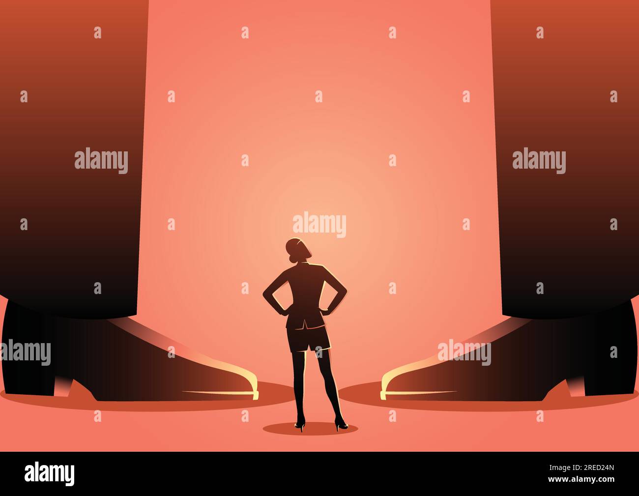 Between legs woman hi-res stock photography and images - Alamy