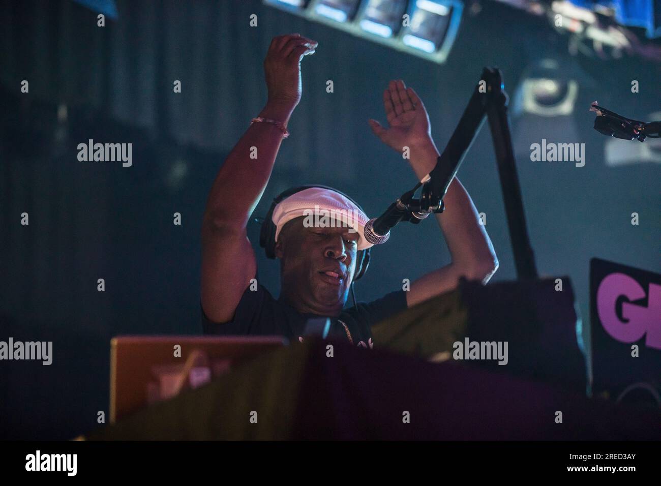 Grandmaster Flash at the William Aston Hall in Wrexham on 22nd July ...