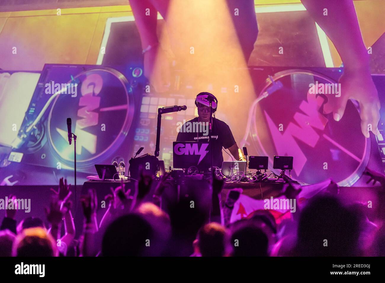 Grandmaster Flash at the William Aston Hall in Wrexham on 22nd July ...